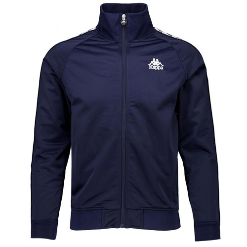 Kappa Banda Lyman Track Top – Retro 80s Style in Black
