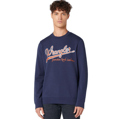 WRANGLER Men's Baseball Logo Sweatshirt