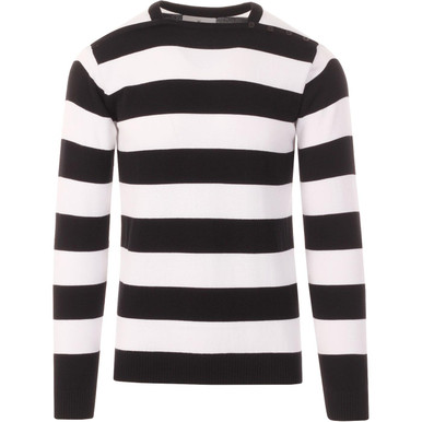 Jones MADCAP ENGLAND 60s Mod Block Stripe Jumper W