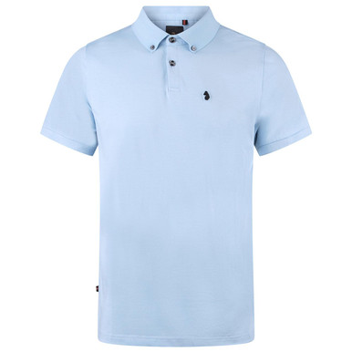 Luke 1977 Macau Premium Modal Polo Sky Blue | Atom Retro