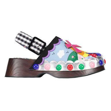 Your Biggest Fan Irregular Choice Clog Sandals B