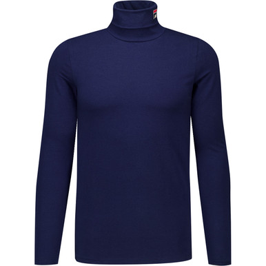 Fila Vintage 80s Casuals 19th Roll Neck Sweater N