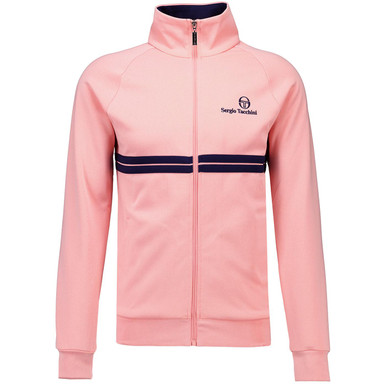 New Dallas Sergio Tacchini 80s Retro Track Top in Pink