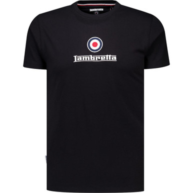 Lambretta 60s Pop Art Mod Target Brand Logo Tee B
