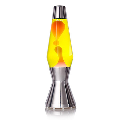 Mathmos Astro Retro 60s Lava Lamp in Yellow/Orange