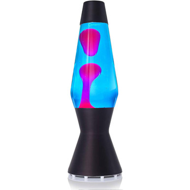 Mathmos Astro Original 1960s Black Lava Lamp in Blue/Pink