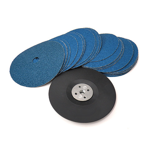 Coarse Disc Combo 24-60 Grits 25 Pack, 7"x 7/8" Center Hole