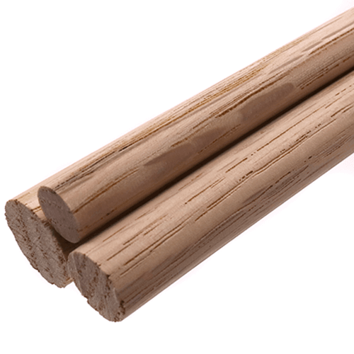 OAK DOWEL RODS