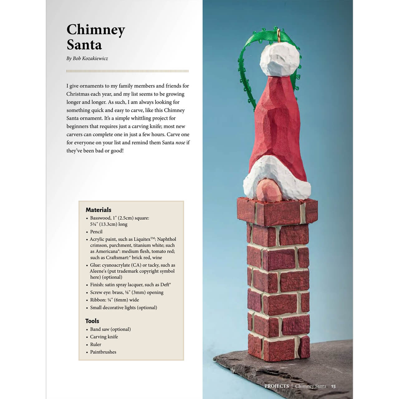 How-To Book of Christmas Carving