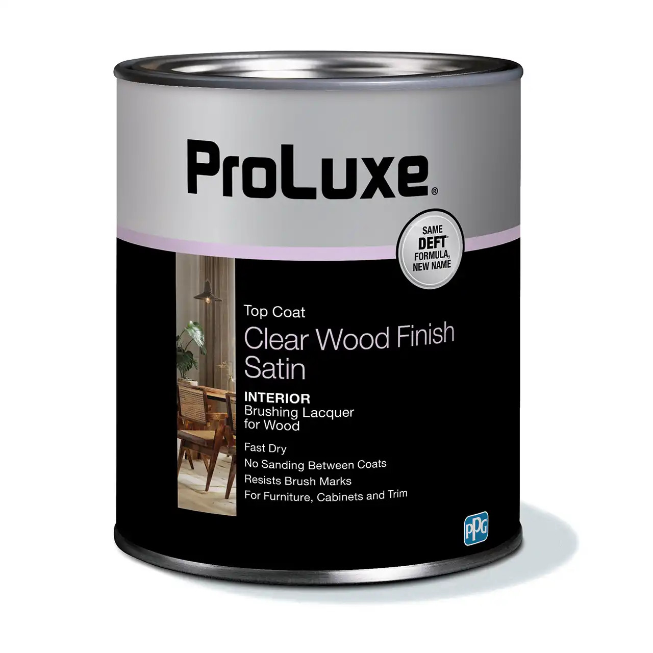 ProLuxe Interior Clear Wood Finish Satin (Qt)