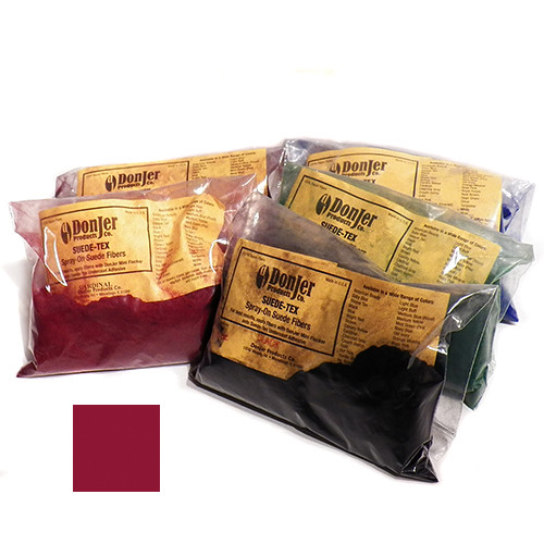 Suede-Tex Rayon Flocking Fibers, Cardinal, 3oz