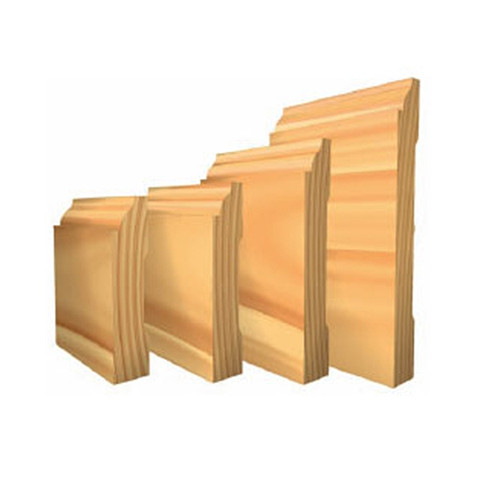 Baseboard Router Bit, 2-3/8" Overall Length, 15/32" Carbide Ht, 1-11/16 ...