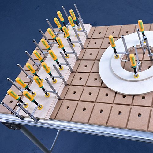 MicroJig® Matchfit Dovetail Clamps, with Soft Grip Handles