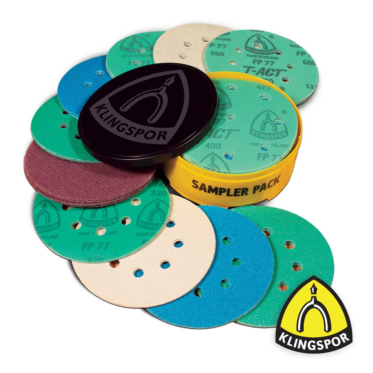 New Sampler Pack H&L 5" X 8 Hole 50 Pack