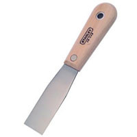 Stanley® Hardened High Carbon Putty Knife, w/Wooden Handle