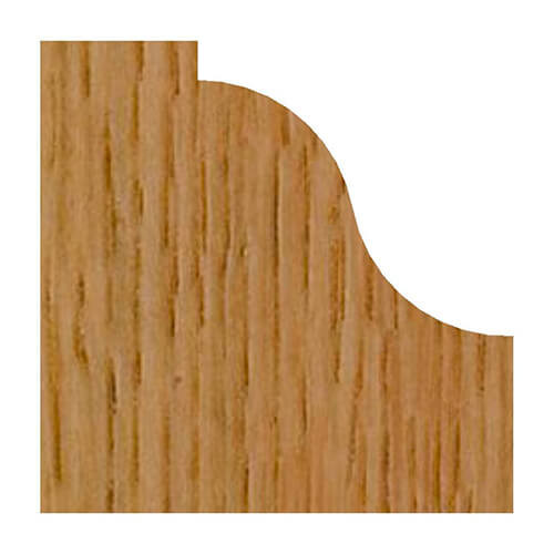 Roman Ogee 1/4R X 11/16CH X 1/2SH