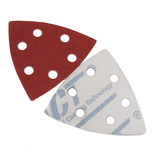 Bosch® & Skil® Detail Triangle Sander 150 Grit, Aluminum Oxide H&L 5pk