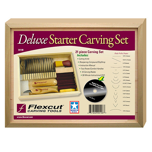 Flexcut 21 Piece Starter Carving Set