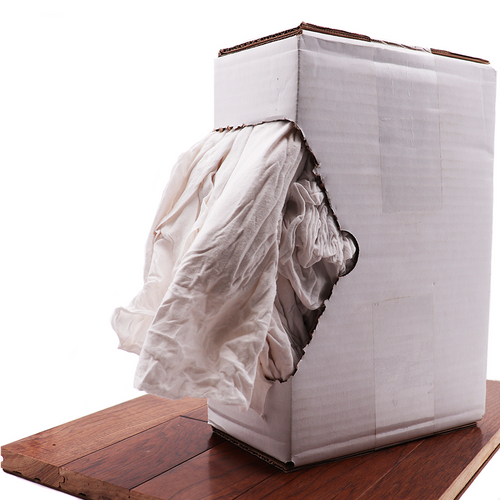 Box Of Rags White 5lb