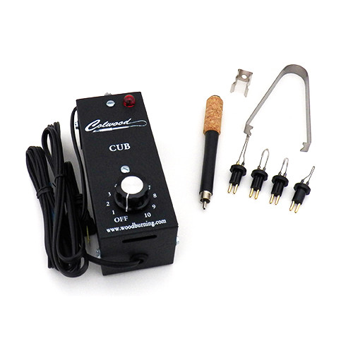 Razertip® SSD-10 Dual Woodburning 8pc Pyrography Starter Kit