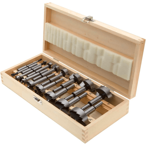 16 PC Forstner Set W/ Wooden Case