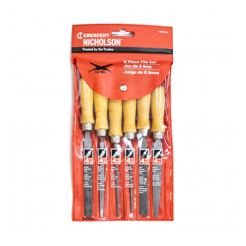 Nicholson Hobby File Set 6pc