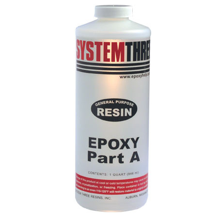 System Three® 15 Minute Quick Cure Epoxy 1/2 Pint Kit