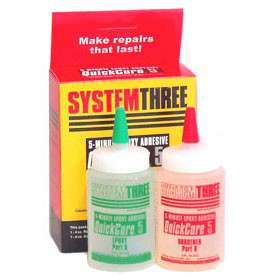 System Three® 15 Minute Quick Cure Epoxy 1/2 Pint Kit