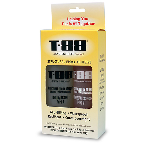 System Three® 15 Minute Quick Cure Epoxy 1/2 Pint Kit