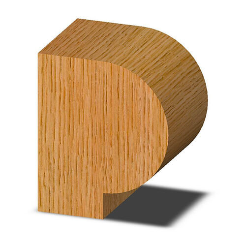 Edge Beading 3/4BD X 1-1/8CH X 1/2SH