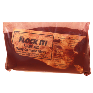 Suede-Tex Rayon Flocking Fibers, Cardinal, 3oz