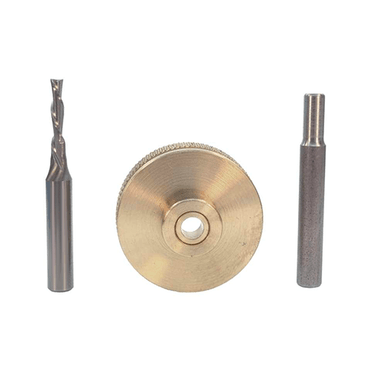 Router Inlay Kit With Bit & Guide