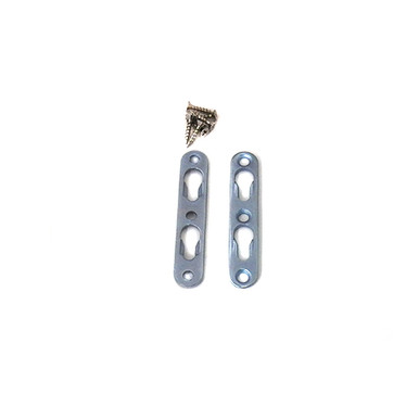 Double Keyhole Mounting Plate Pair