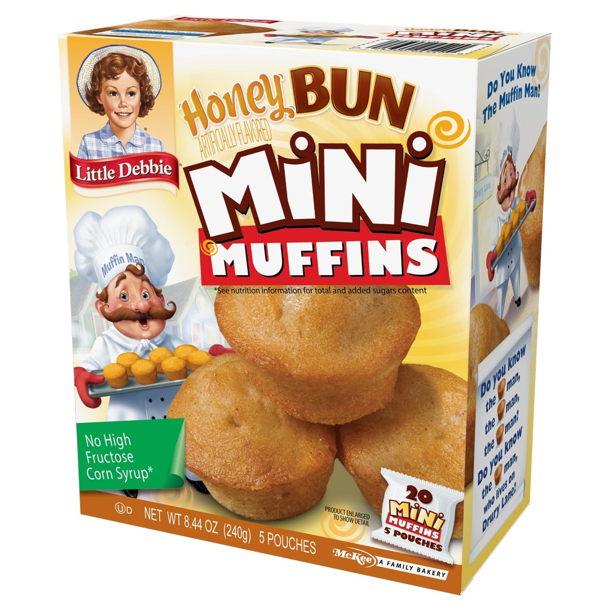 Little Debbie Honey Bun Mini Muffins, 4 Box Bundle - Monroe Systems for ...