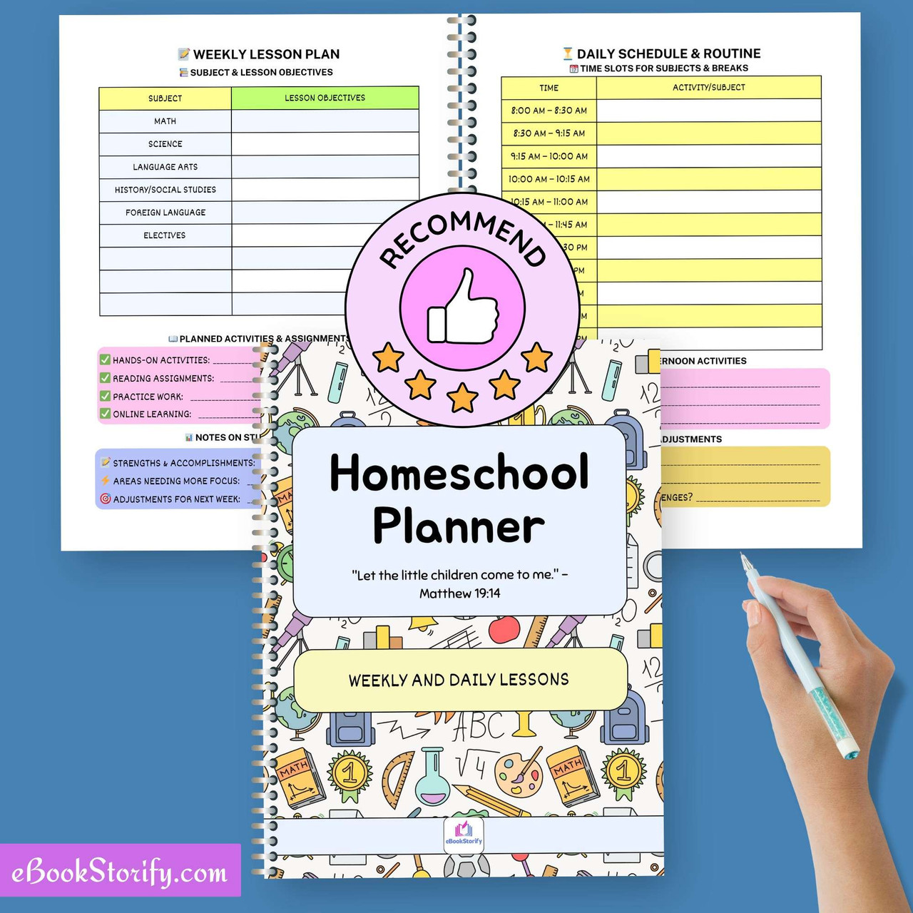 Ultimate Homeschool Planner 2025-2026 - Complete Learning Kit