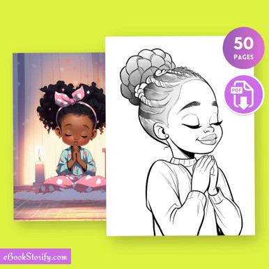african american little girl coloring pages
