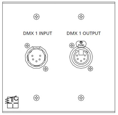 ETC ECPB DMX IN/DMX OUT - Empire Pro