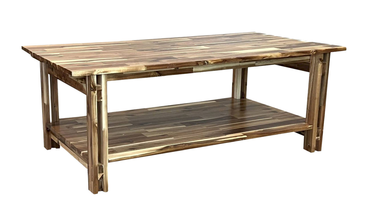 Acacia Architectural Coffee Table | Casual Contemporary Living