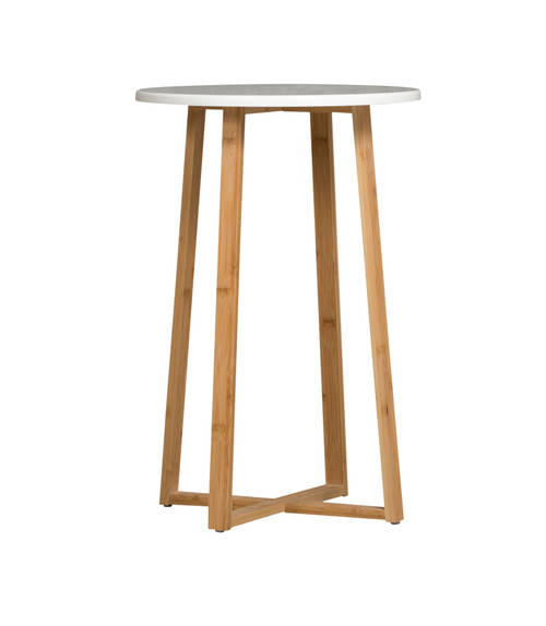 Small Round Table White | Casual Contemporary Living