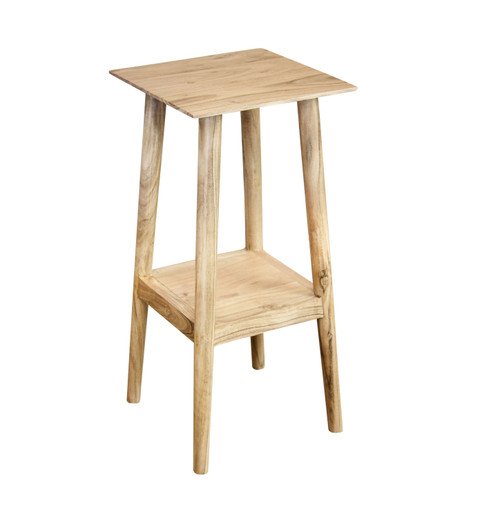Solid Acacia Wood Plant Stand | Casual Contemporary Living