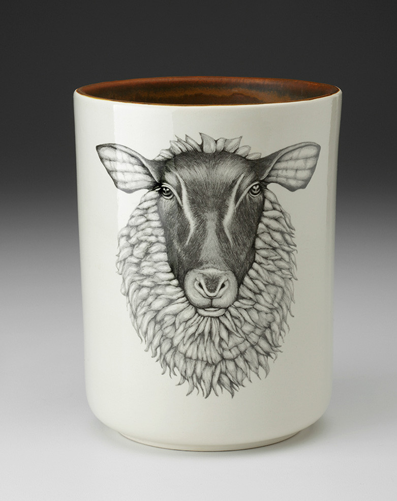 Utensil Cup: Suffolk Sheep - Laura Zindel Design