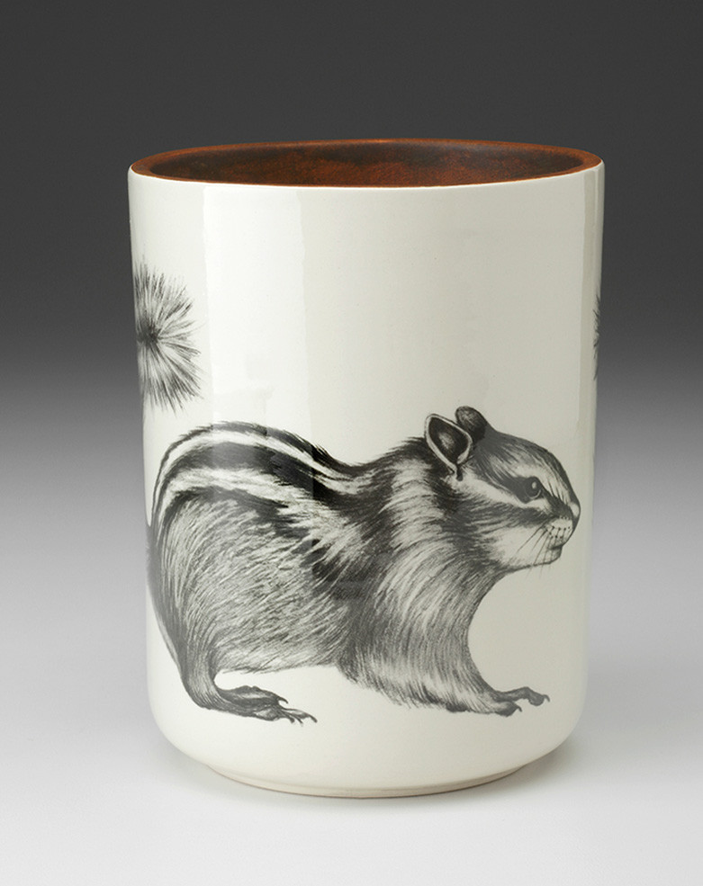 Utensil Cup: Chipmunk #2 - Laura Zindel Design