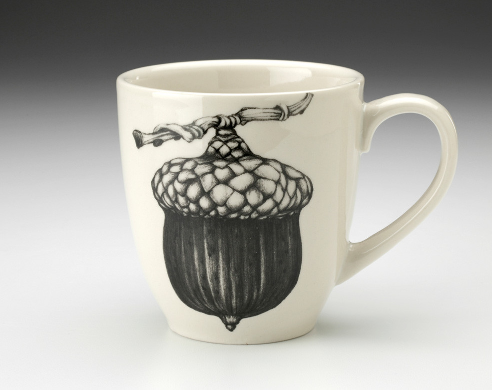 Mug: Red Oak Acorn - Laura Zindel Design