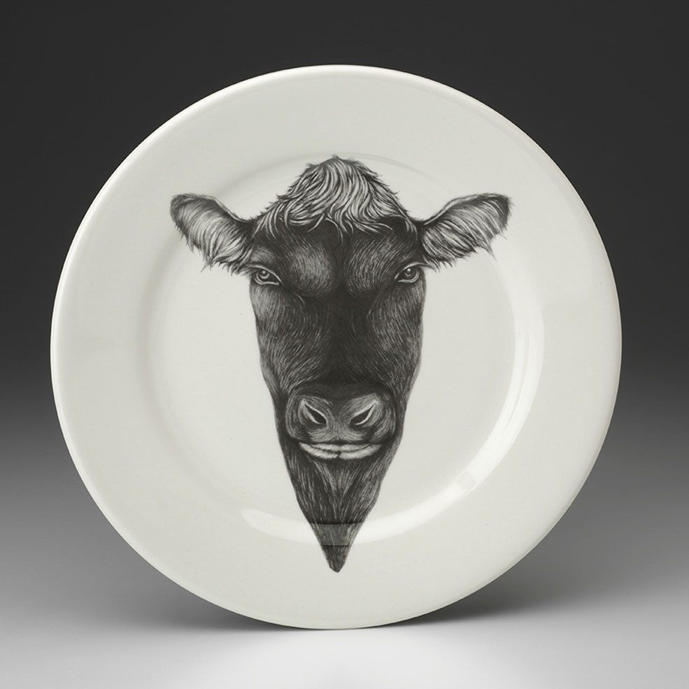 Dinner Plate: Angus Bull - Laura Zindel Design