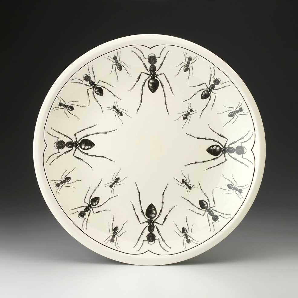 Large Round Platter: Ant - Laura Zindel Design