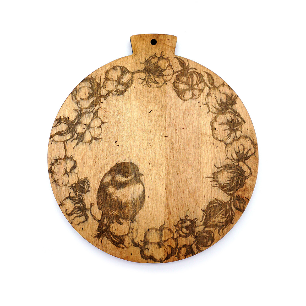 Artisan Round Server: Chickadee - Laura Zindel Design