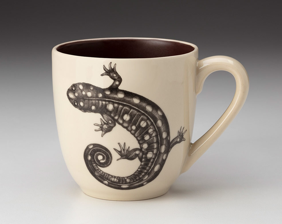 Mug: Spotted Salamander #2 - Laura Zindel Design