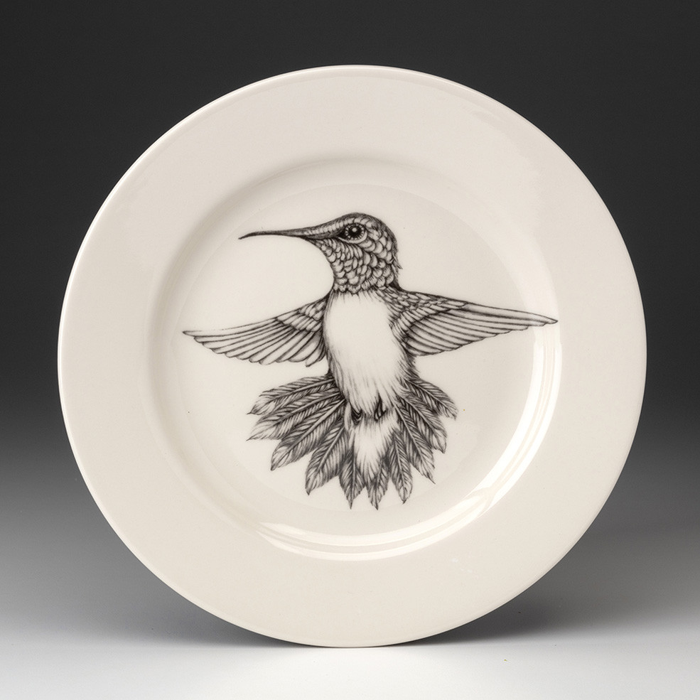 Dinner Plate: Hummingbird #1 - Laura Zindel Design