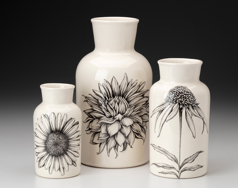 Set of 3 Jars: Dahlia - Laura Zindel Design