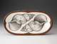 Rectangular Serving Dish: Snail Shell - Laura Zindel Design